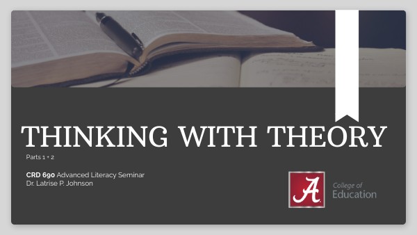 Thinking with Theory