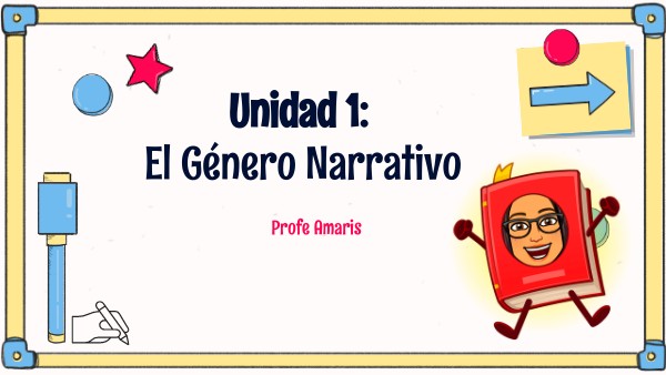 UNIDAD 1: EL GÉNERO NARRATIVO | Genially