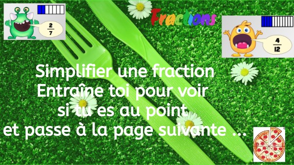 Simplifier une fraction