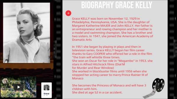 GRACE KELLY Antoine