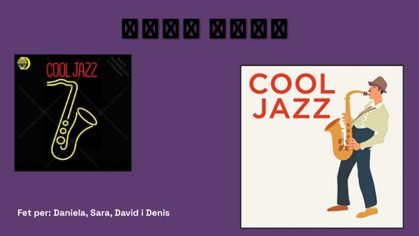 Cool Jazz | Genially