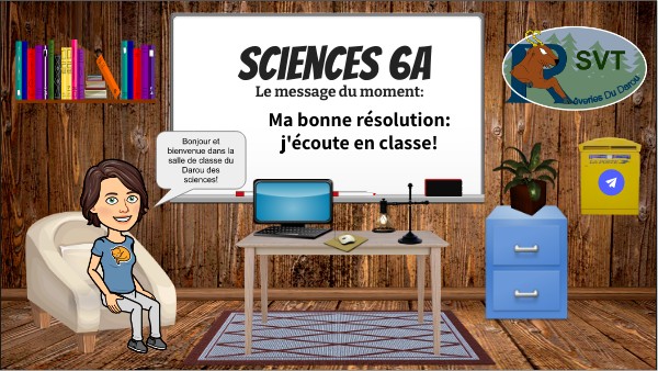 Sciences de 6A | Genially