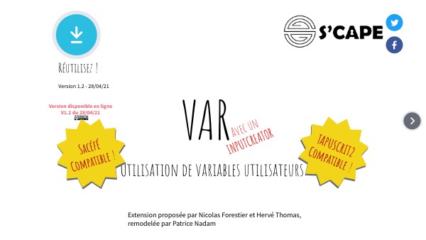 CAPTER variable | Genially