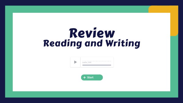 Letters Review | Genially