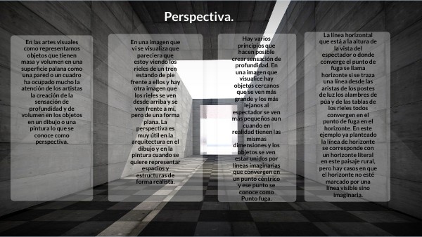 Perspectiva y Pantomima