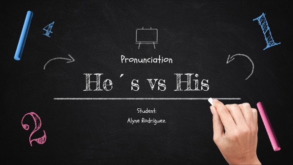 different he´s vs his