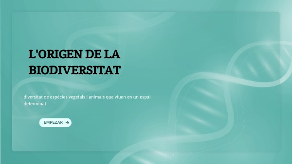 treball bio | Genially