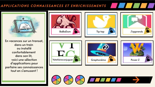 Applications connaissance et enrichissement