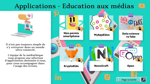 Applications - Education aux médias | Genially