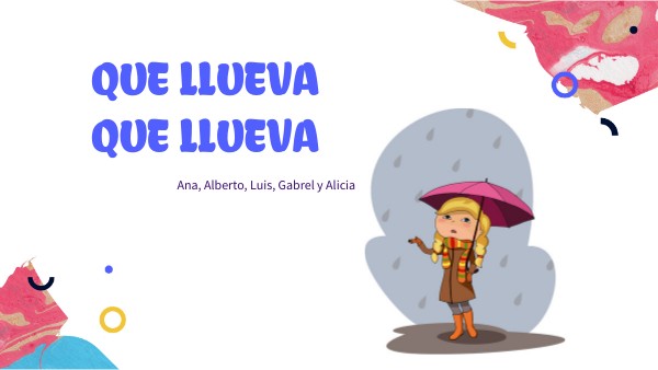 Que llueva que llueva | Genially