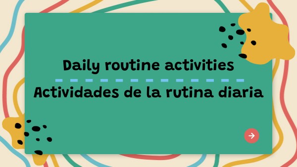 Daily routines | Genially