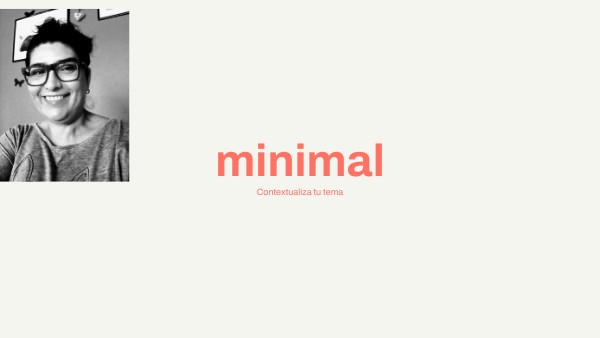 PRESENTACIÓN MINIMAL | Genially