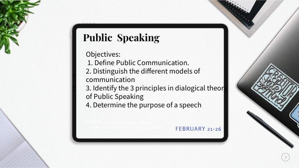 PUBLIC SPEAKING | Genially