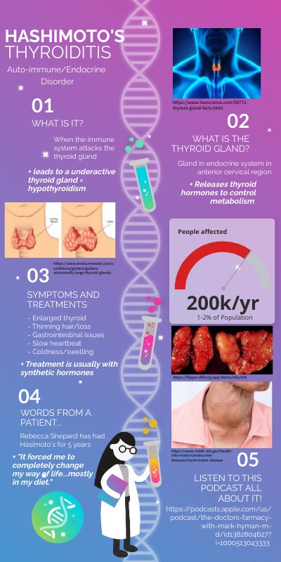 Hashimoto's Infographic | Genially