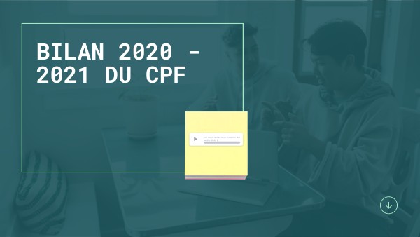 BILAN 2020 DU CPF
