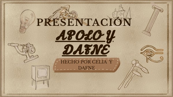 PRESENTACIÓN Dafne y Apolo