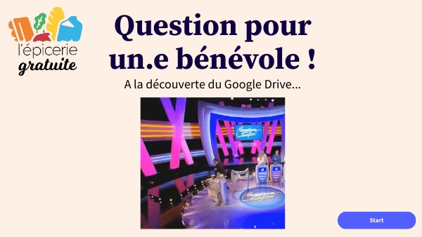 Quiz : A la découverte du Google Drive