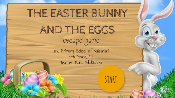 THE EASTER BUNNY AND THE EGGS