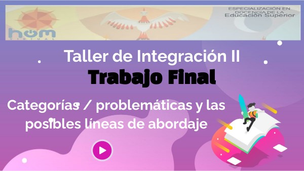 Video Trabajo Final Taller | Genially