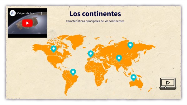 Los continentes