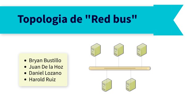 Topologia de red bus