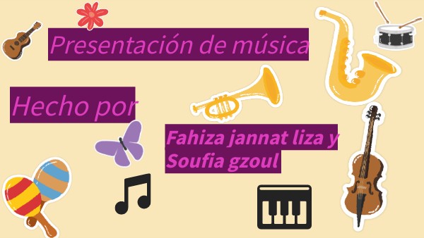 presentacion de musica | Genially