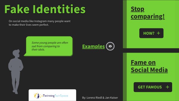 Twinspace - Fake Identities | Genially