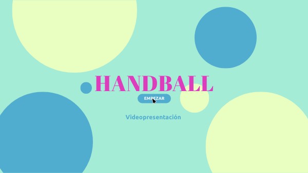 TRABAJO HANDBALL