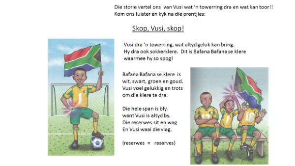 Skop, Vusi, skop! die storie | Genially