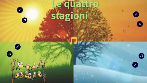 Le quattro stagioni | Genially