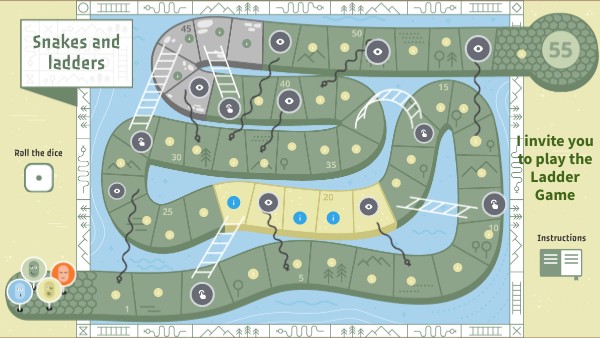 SERPIENTES Y ESCALERAS