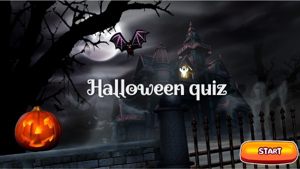 Halloween quiz template | Genially