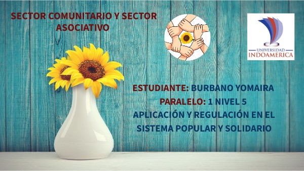 SECTOR COMUNITARIO Y ASOCIATIVO | Genially