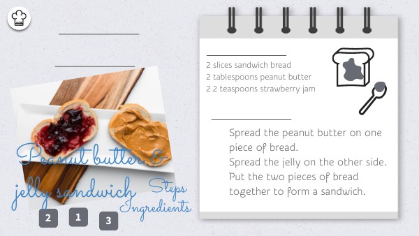 recipe activity | Genially