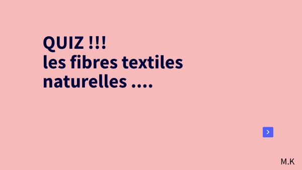 les fibres textiles naturelles | Genially