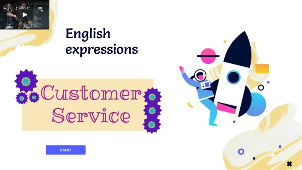 Customer Service expresions game