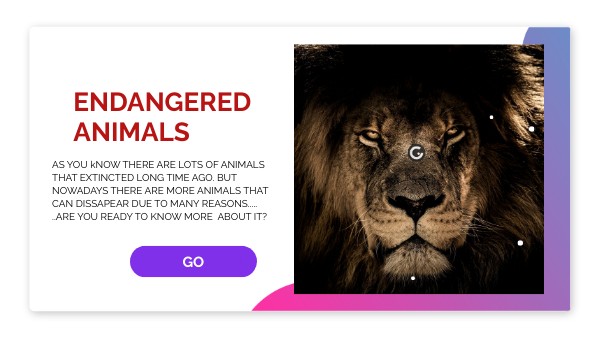 ENDANGERED ANIMALS | Genially