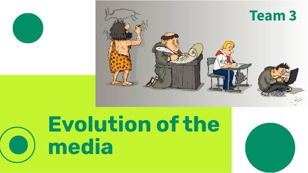 EVOLUTION OF THE MEDIA