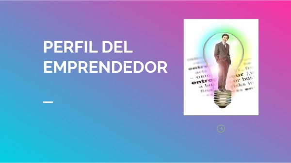 PERFIL EMPRENDEDOR