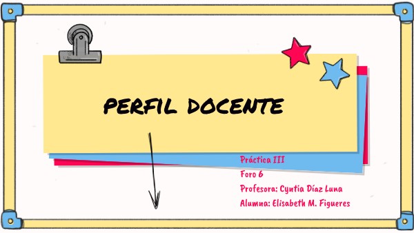 PERFIL DOCENTE | Genially