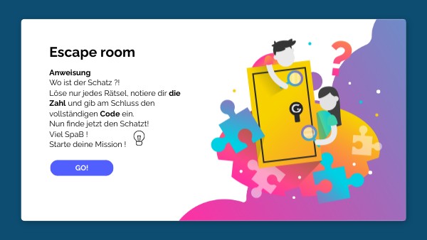 Escape room -In einem Haus... BS | Genially