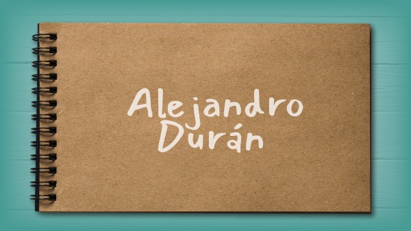 Alejandro Durán | Genially