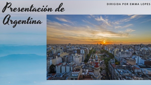 Presentacion de Argentina | Genially