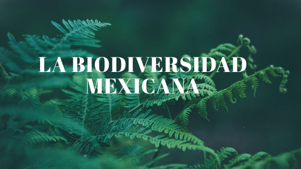 La Biodiversidad Mexicana