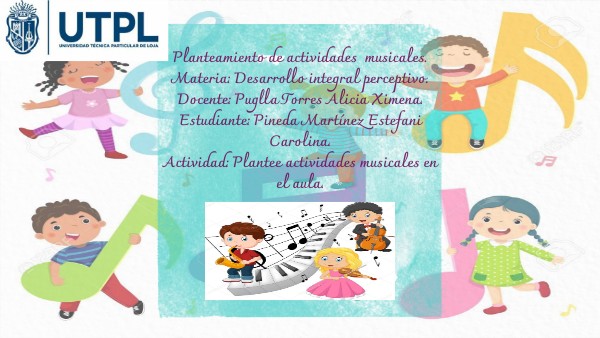 PRESENTACIÓN musica