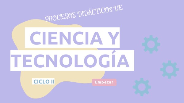 procesos didácticos CT