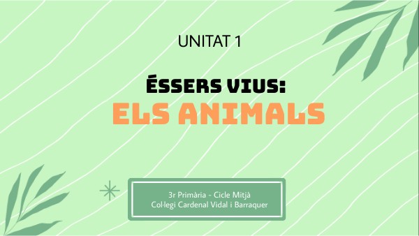 Els animals | Genially