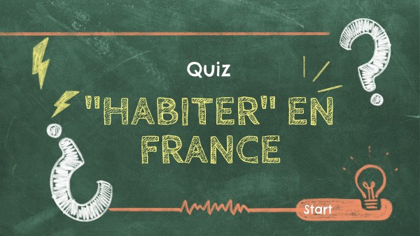 Quiz Habiter en France. Synthèse CM1 | Genially