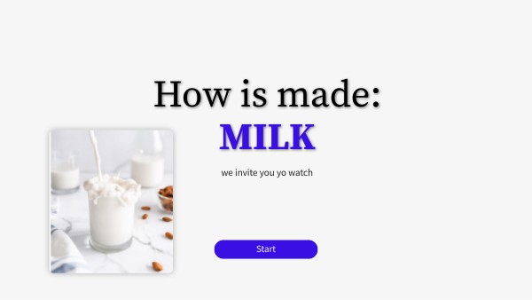 How is milk made? | Genially
