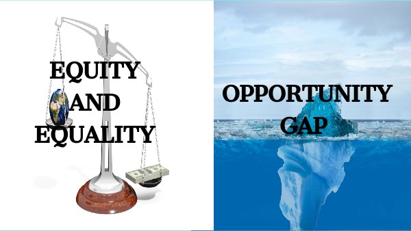 e&e, opportunity gap | Genially
